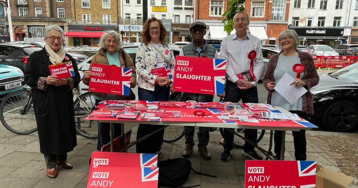 Serious government needed for serious times - Andy Slaughter MP